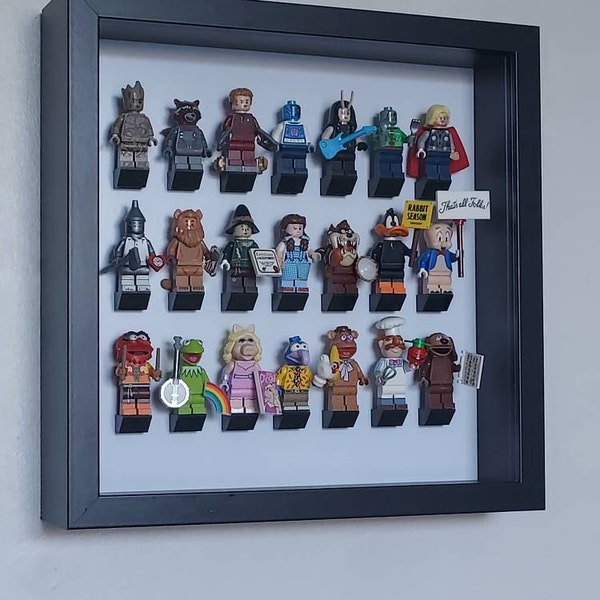 Display Frame for LEGO Minifigures Custom Minifig Display Frame new ...