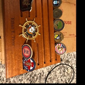 Stadium Style Custom Military Challenge Coin Holder 30 Coins | Etsy