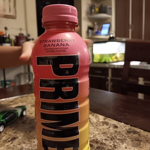 ULTRA Rare Prime Hydration X Blue Bottle Holo Label Strawberry Lemonade ...
