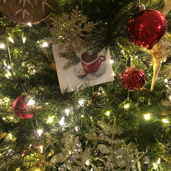 Christmas Greeting Card Pack | Eco Friendly Card Set | Holiday Drinks ...