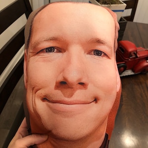 Customized Smush Face Pillow your Kids, or Husbands, or Wifes or Pets ...