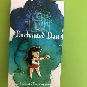 Guardian of Mars Enamel Pin - Etsy