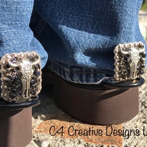 Moon Conchos Purple Swirl Pattern Tack Custom Tack Bridle | Etsy