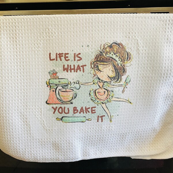 Life is What You Bake It PNG Digital File. Sublimation/baking/cooking ...