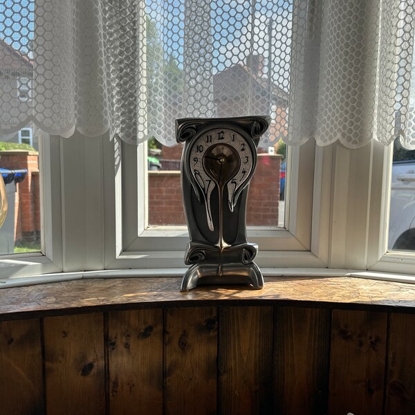 Art Nouveau Melting Mantle Clock - Etsy