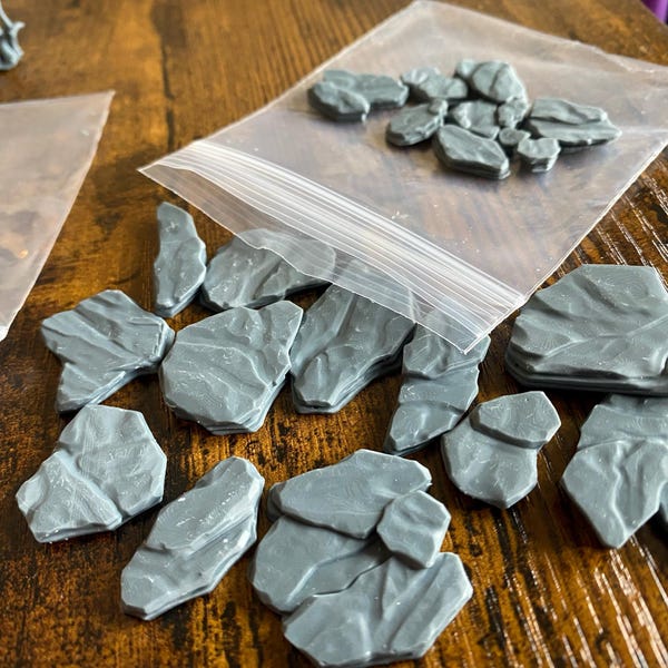 Base Bits - Dirt and Rocks (20 Bit Pack) | Sculpts by Goonmaster | 32mm ...