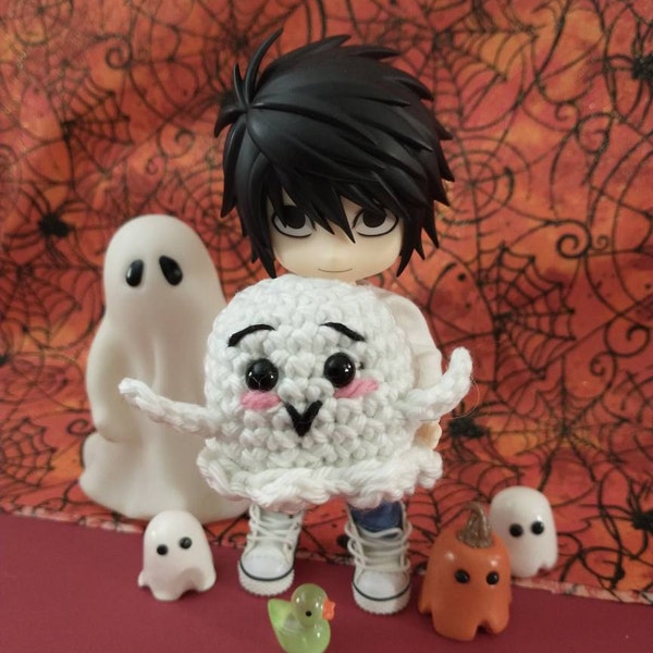 No Sew Ghost Stress Ball Crochet Pattern PDF Digital Download - Etsy