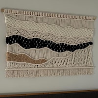 Large Macrame Wall Hanging - Macrame Hanger - Macrame Wall Art - Dip Dyed Tapestry - Woven Wall ...