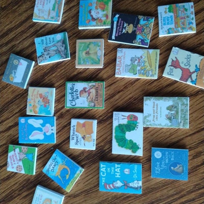 CUSTOM MINI BOOK Box: Mini Book Cube, Book Gift, Book Trinket, Keepsake ...