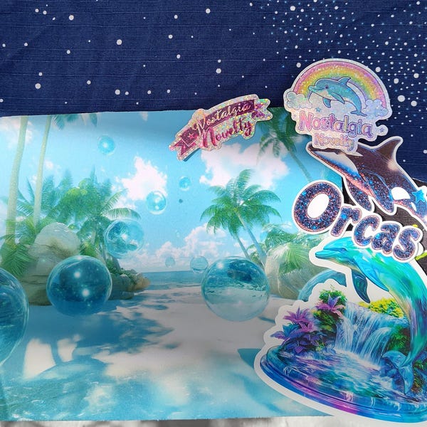 Y2k Frutiger Aero Aqua MOUSE PAD for Computer - USB, Y2K, Frutiger Aero ...