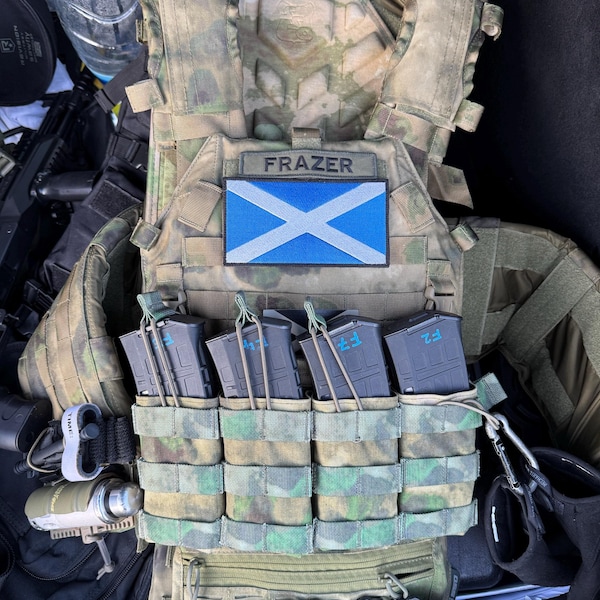 Flag Keyrings International Country Identifier 140x30mm Robust Design ...