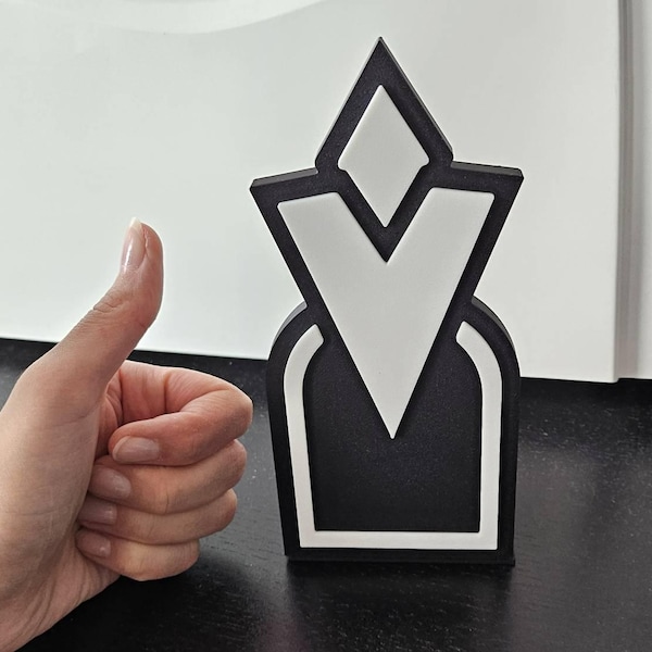 Skyrim Quest Marker // 3D Printed // Door Hanger // Magnetic // the ...