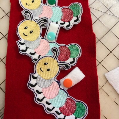 Duck Puddle Rain Umbrella Snaptab Keychain Keyring 5x7 Hoop Friendly ...