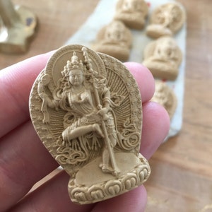 Old Thai Khmer Ceramic Shaman Rishi Sitting on Sacred Leklai - Etsy