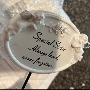 Grandad Memorial Black Gold Resin Memorial Lily Heart Stick - Etsy UK