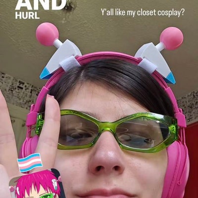 Alien Antena for Headphones / Headset for Streaming Anime Cosplay - Etsy