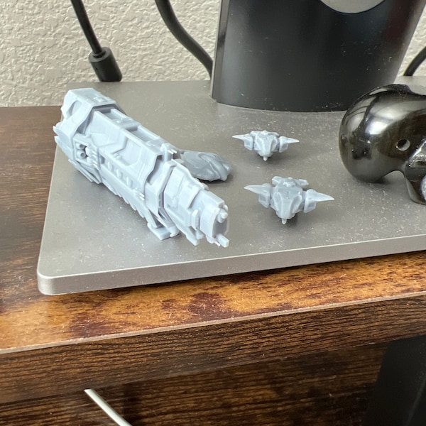 Pillar of Autumn Halcyon-class - 1", 3", 6" or 12" Model - Custom & Fan ...