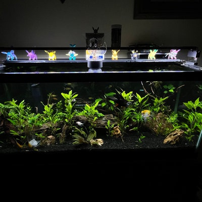 Nicrew Skyled Light Stand 2 Wide Base LED Riser, Fish Tank Light Lift ...