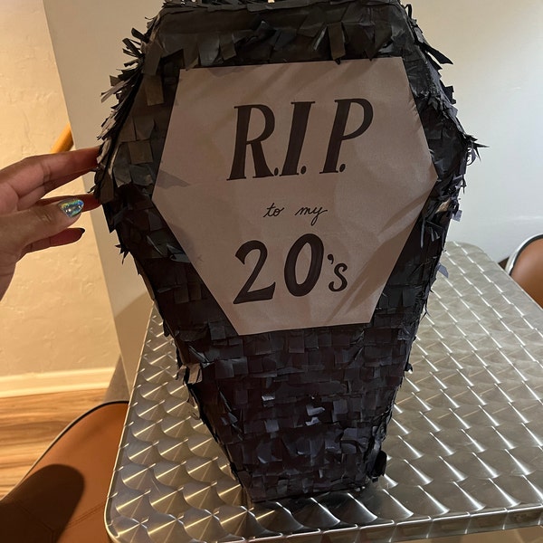 Coffin Piñata, FULL SIZE Dia De Los Muertos Skull, Halloween Piñata - Etsy