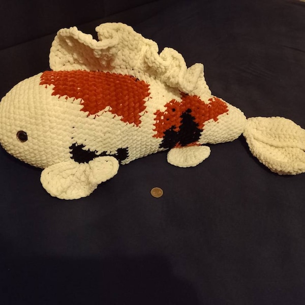 Koi Fish No Sew Crochet Pattern, Fish Crochet Pattern, No Sew Amigurumi ...