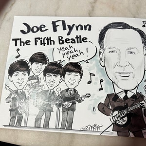 BEATLES Coloring Pages for Adults, Post Card Size, Fun Activity for ...