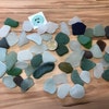 Bulk of 100 Pebbles, Flat & Colorful Genuine Beach Stones, Medium to ...