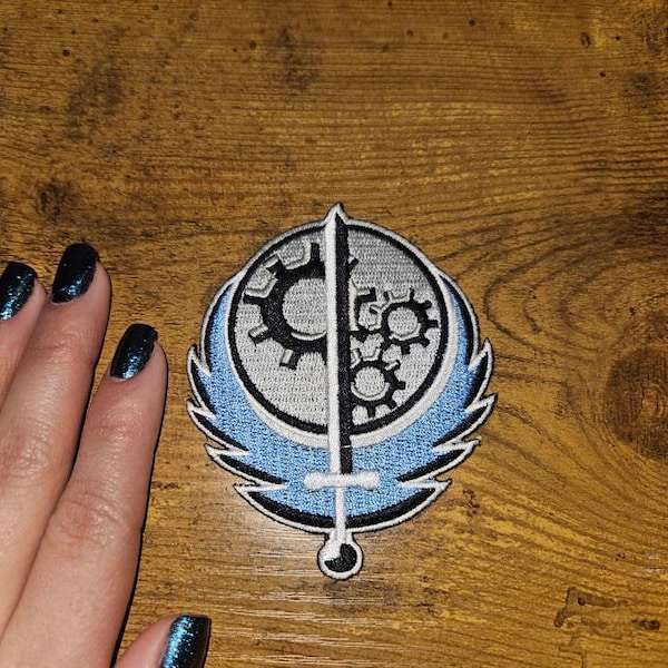 Brotherhood of Steel BOS Fallout Style Inspired Embroidered Cosplay ...