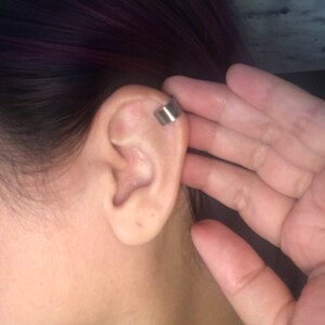 Simple Smooth Slim Upper Ear Cuff, Ear Cuff, Everyday Ear Cuff, Ear ...