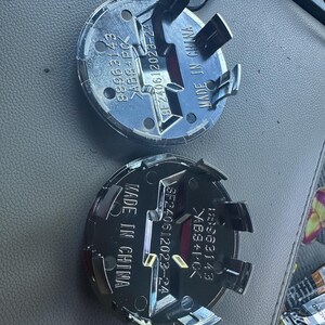 Set of 4x Wheel Center Logo Hub Caps for Chevy Silverado 1500 Tahoe ...