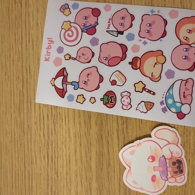 Skull Kitty Sticker Halloween Sticker Creepy Cute Sticker - Etsy