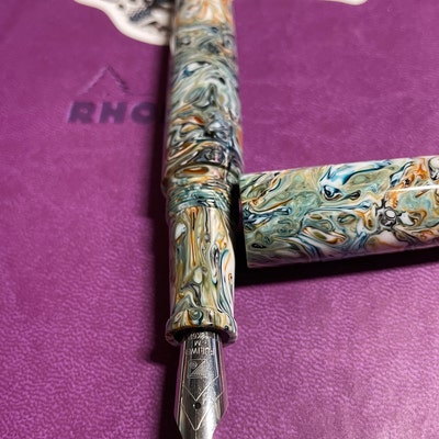 Fuliwen 017 Resin Fountain Pen, Medium Nib Writing Office School Gift ...