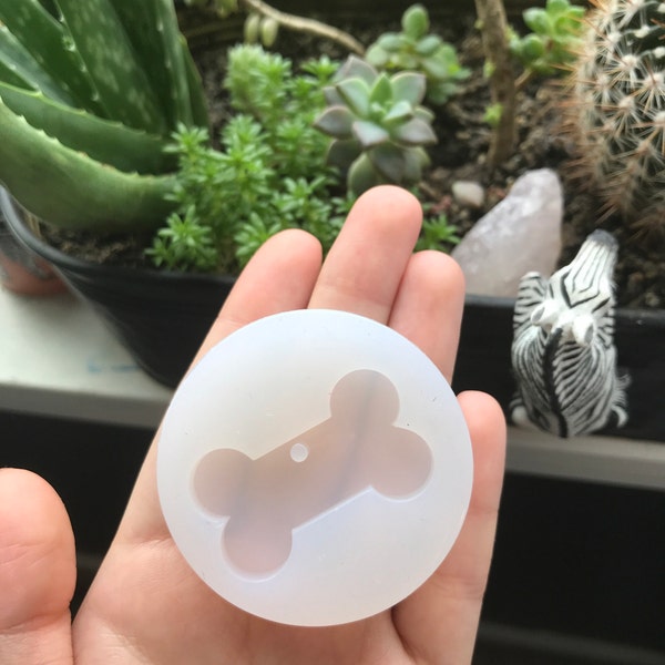 Cute Bone Shape Silicon Mold Cabochon - 1 Pc Silicone Mold - Pendant ...
