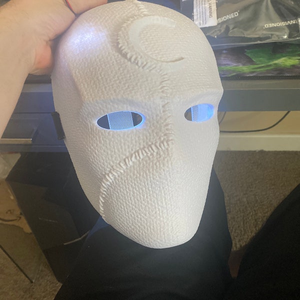Mr Knight 3D Printed Cosplay Mask - Etsy