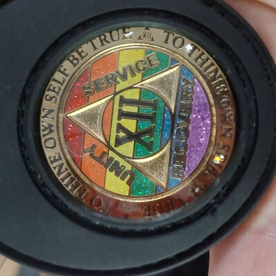 Hispanic Medallón De 12 Pasos Moneda De 12 Pasos Adicción - Etsy