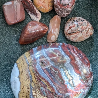 Bloodstone X Agate Palmstones Bloodstone X Agate Palmstones Fancy ...