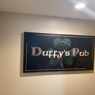 Custom Bar & Lounge Sign, Customized Bar Sign, Home Bar Sign, Large ...