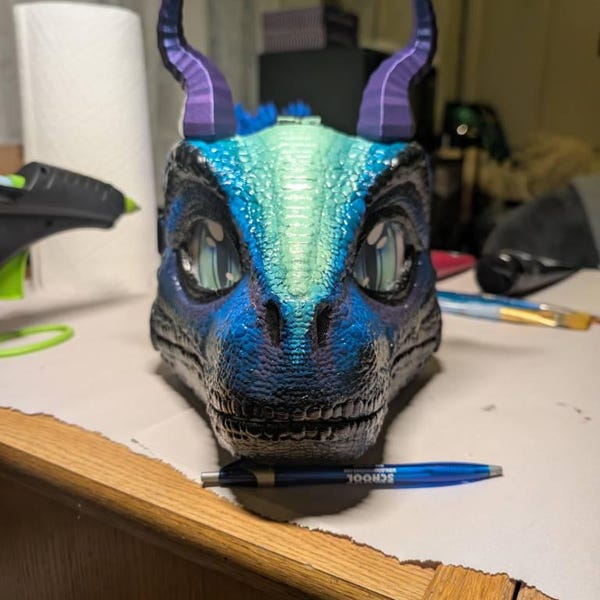 Protogen Furry Reference Sheet/template - Etsy