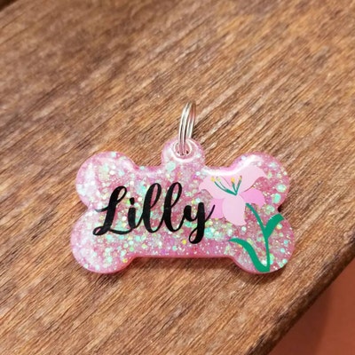 Waffle Pet Tag - Etsy