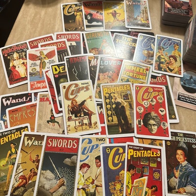 The Pulp Tarot Full Tarot Deck - Etsy