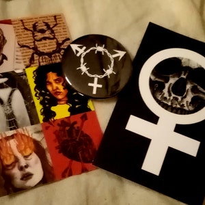 90's Icon Portrait Prints Jessicka Addams, Brian Molko, Courtney Love ...