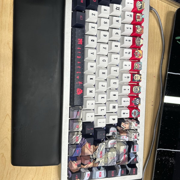 Viego the Ruined King LOL Series Keycap Set, 127 Keys PBT for Mechanical Keyboard OEM Profile ...