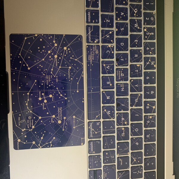 Stars | MacBook Keyboard Stickers MacBook Keyboard Decal Vinyl Air 13 ...