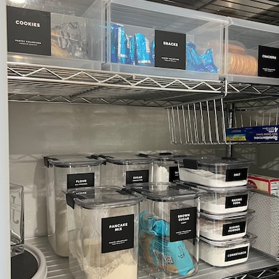 Boho Fruit Nut and Pantry Labels Water and Oil Resistant - Etsy