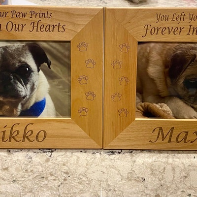 Custom Cat Frame, Pet Memorial Frame, in Memory of Cat, Memorial for ...