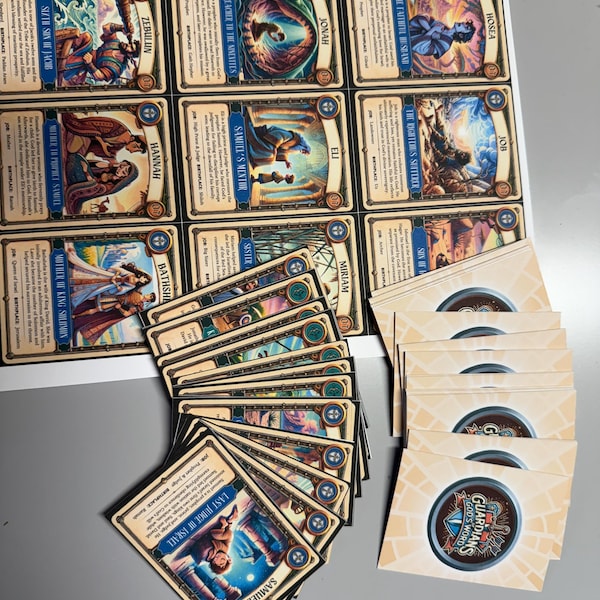 100 Printable Bible Trading Cards | Guardians of God's Word | Old ...