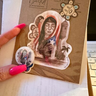 Sticker jíbaro & Machete Vinyl Stickers Waterproof Puerto Rico Art ...