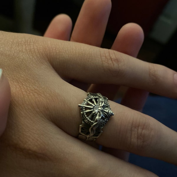 Ring of Legend Lucii, Handmade Final Fantasy Ring, Regis Lucis Caelum ...