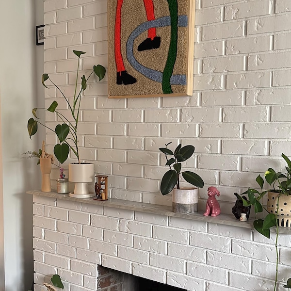 Waves in a Circle, Blue Wave Rug, Tufting Rug and Abstract Shapes ...