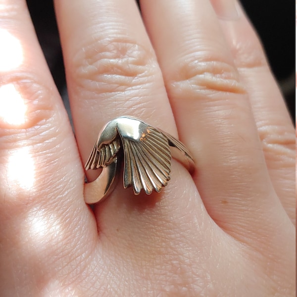 Magpie Ring , Silver - Etsy