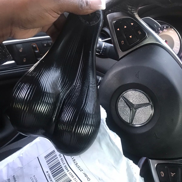 Clear Tinted Combo of One 8" Truck Nuts and One 2" Nutz Biker Bulls ...